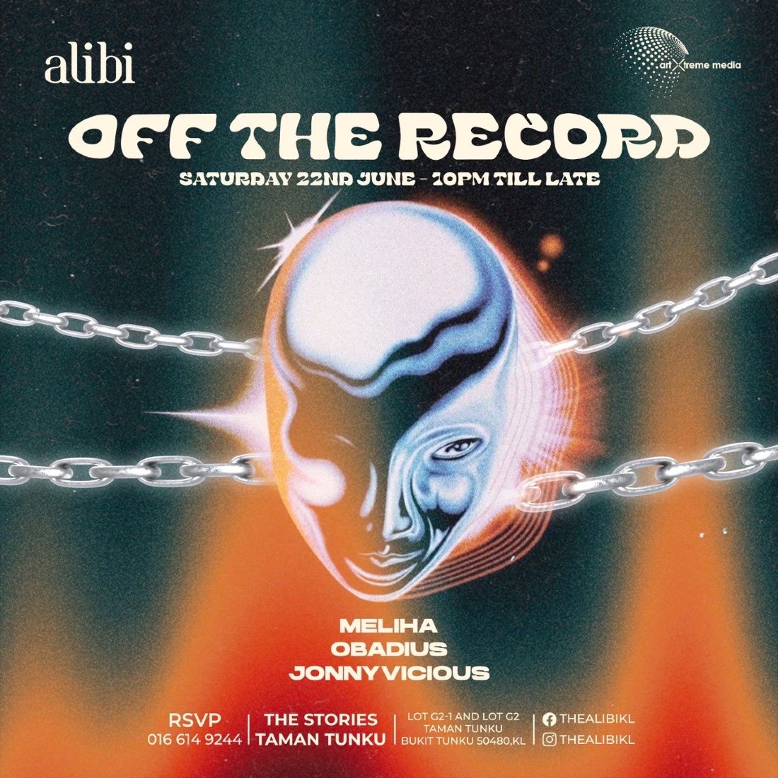 Off The Record at The Alibi KL Tickets, The Alibi Kl, Kuala Lumpur, 22 ...