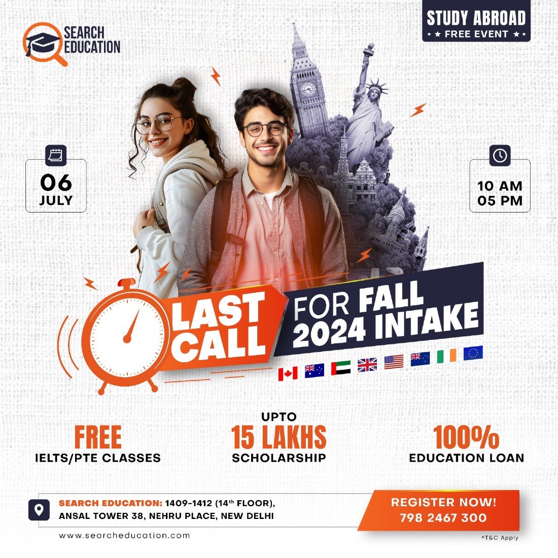 Study Abroad Event - Last Call for Fall 2024 Intake (Free Joining ...