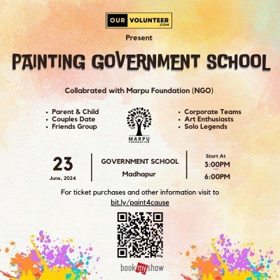 Government School Painting, Govt MPP Primary School-Madhapur ...