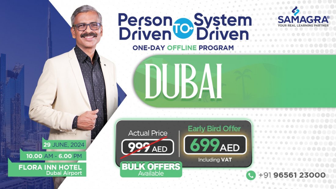 PERSON-DRIVEN TO SYSTEM-DRIVEN IN DUBAI, Flora Inn Hotel, Dubai Airport ...