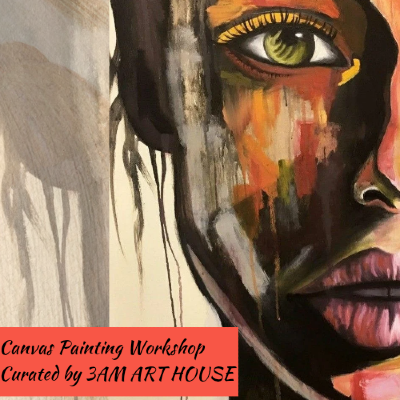 Canvas Painting Workshop, 3AM ART HOUSE, Ahmedabad, 28 July 2024 ...