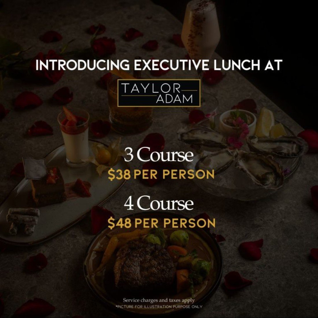 Executive Lunch at Taylor Adam, Taylor Adam, Singapore | AllEvents