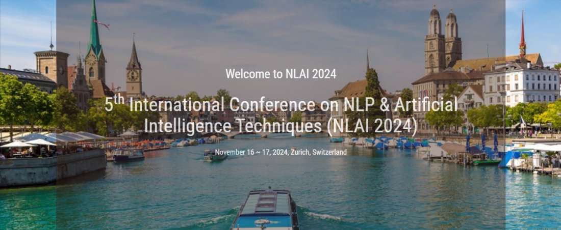 5th International Conference on NLP & Artificial Intelligence ...