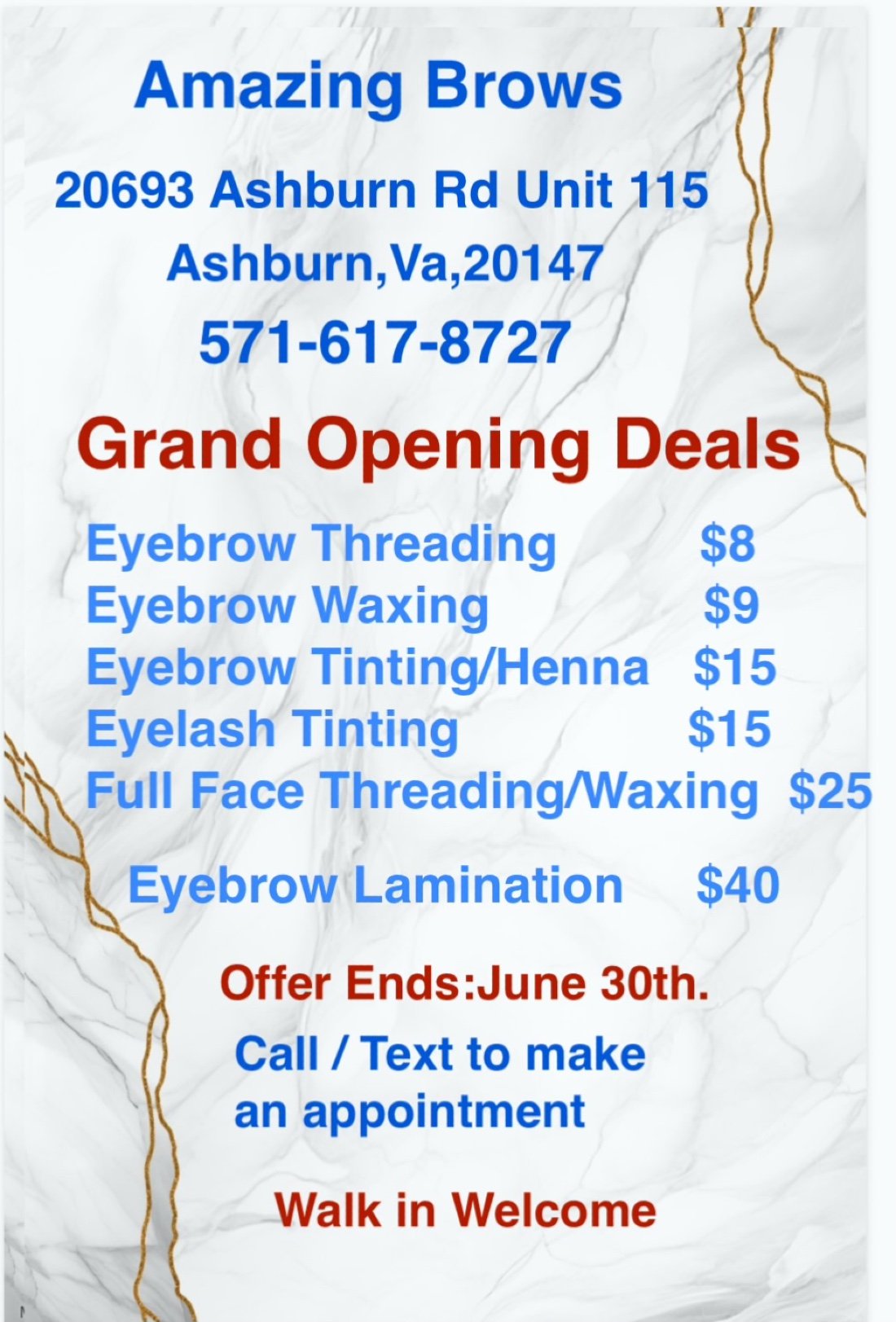 Amazing Brows Salon And Spa Grand Opening , Amazing Brows Salon and Spa ...