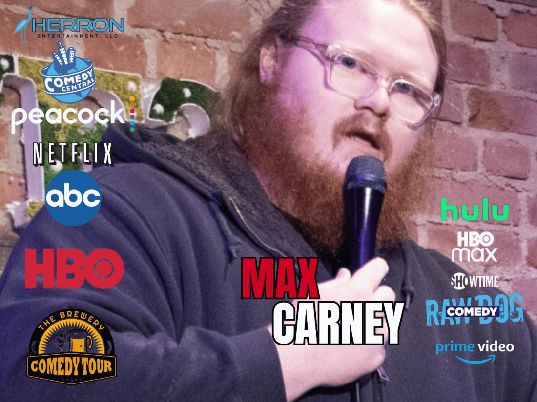 COMEDIAN MAX CARNEY at BEACH VODKA, Beach Vodka, Virginia Beach, 6 July ...