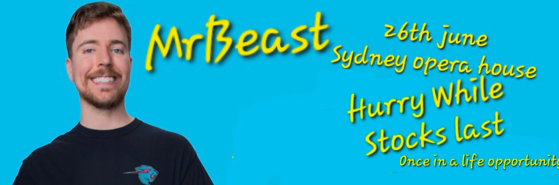 MR BEAST FEASTABLES, Sydney Opera House, Sydney NSW, Australia, 26 June ...