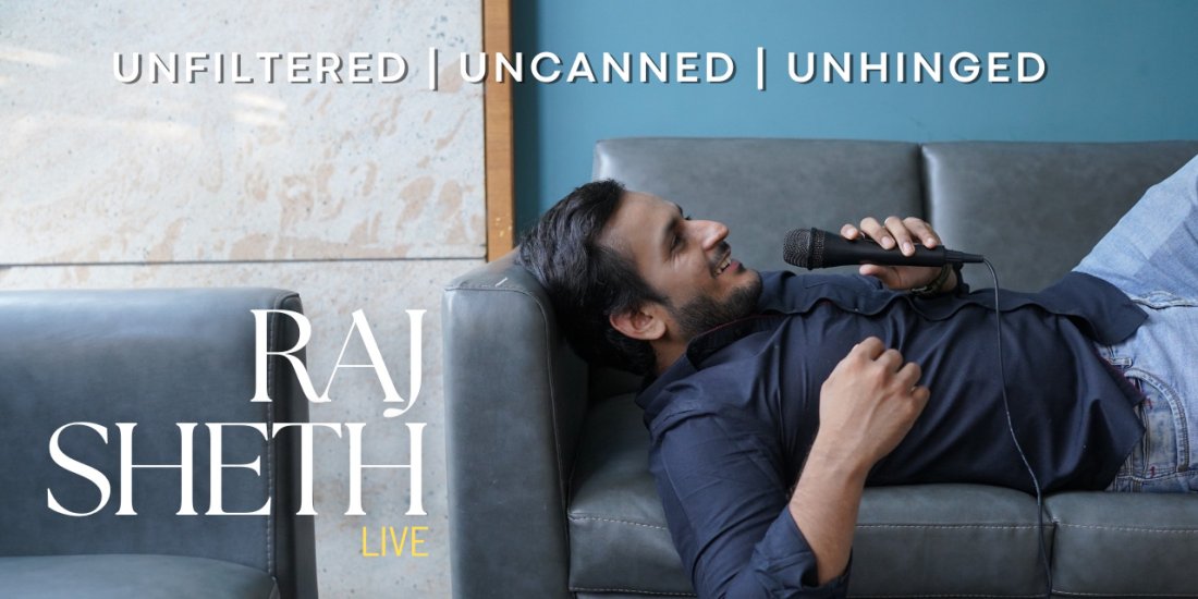 RAJ SHETH LIVE, Rangmanch Creative Studio, Ahmedabad, 3 August 2024 ...