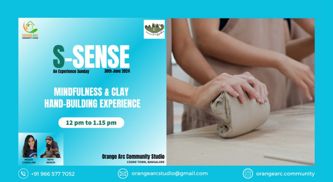 Mindfulness & Clay - A Hand Building Experiential Session, Orange Arc ...