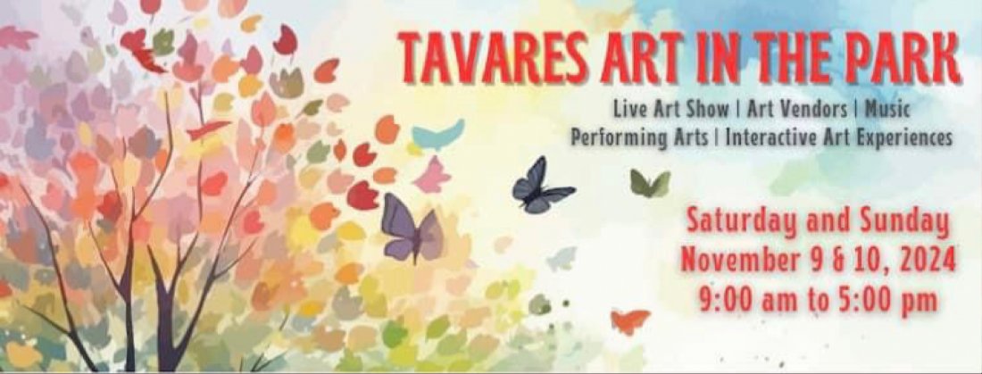 Tavares Art in the Park, Wooton Park, Tavares, 9 November to 10 ...