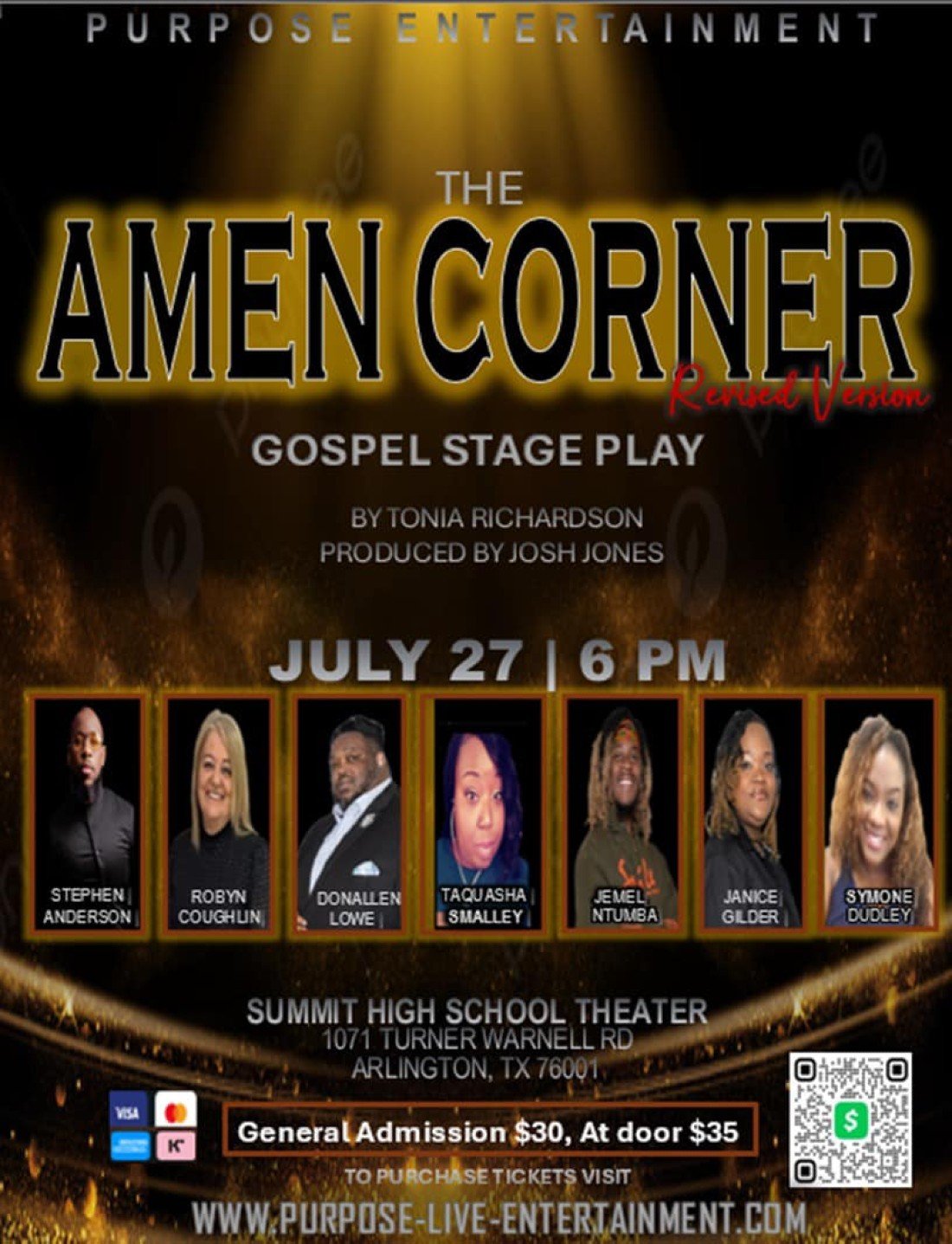 The Amen Corner Gospel Stage Play (Revised Version), Summit High School ...