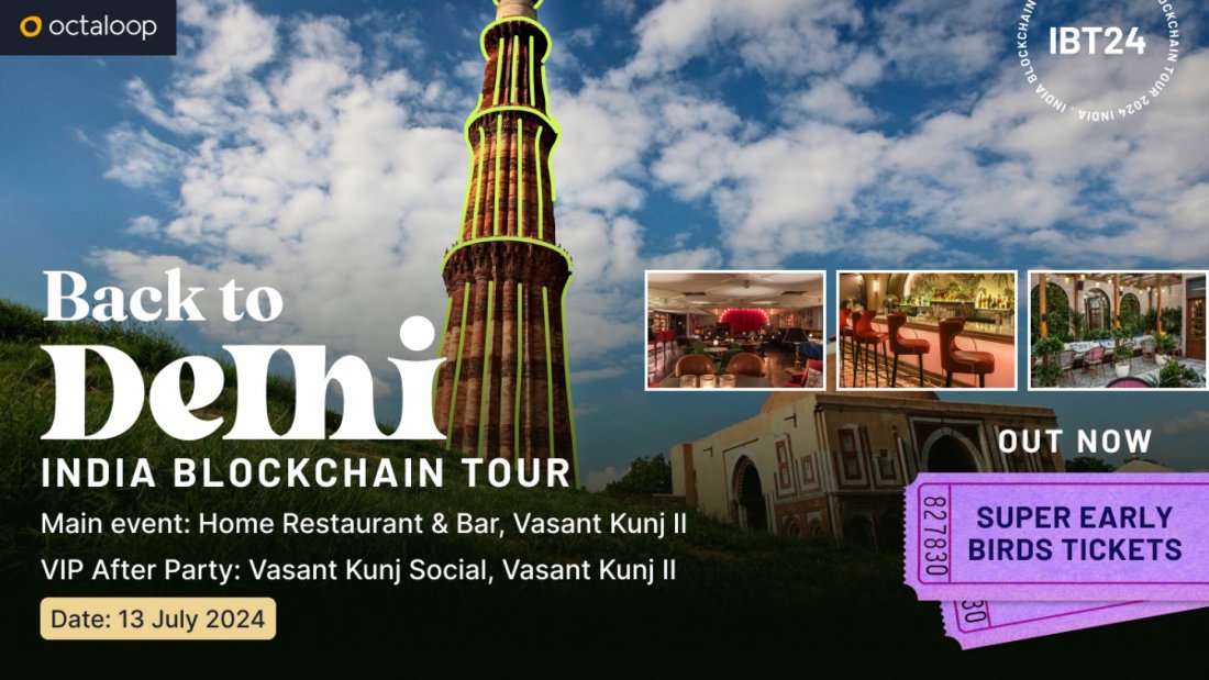 India Blockchain Tour 2024 - Delhi Chapter, Home Restraurant, Ambience Mall Vasant Kunj, New ...