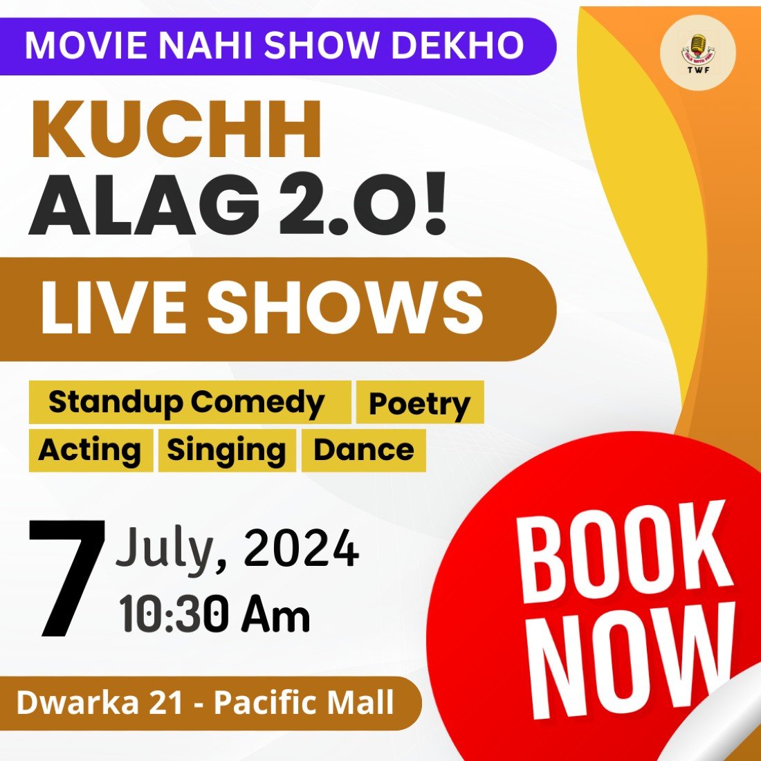 Grand Open Mic Show - Kuch Alag 2.O, Pacific D21 Mall, New Delhi, 7 ...
