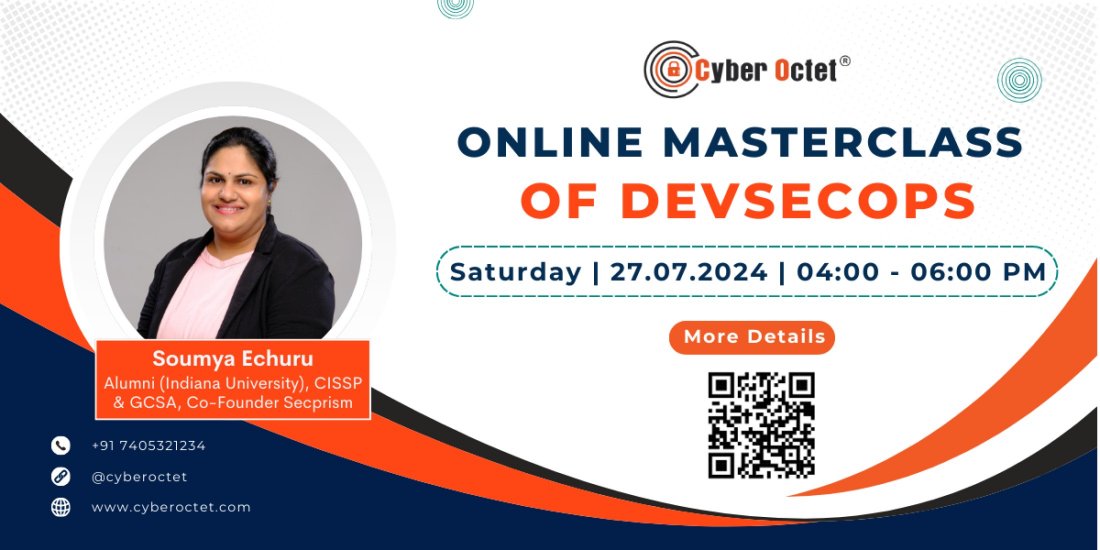 Masterclass of DevSecOPS , July 27 2024 | Online Event | AllEvents.in