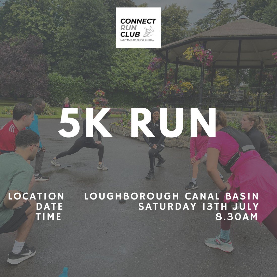 5K Social Run- Connect Run Club, Loughborough canal basin, Loughborough ...