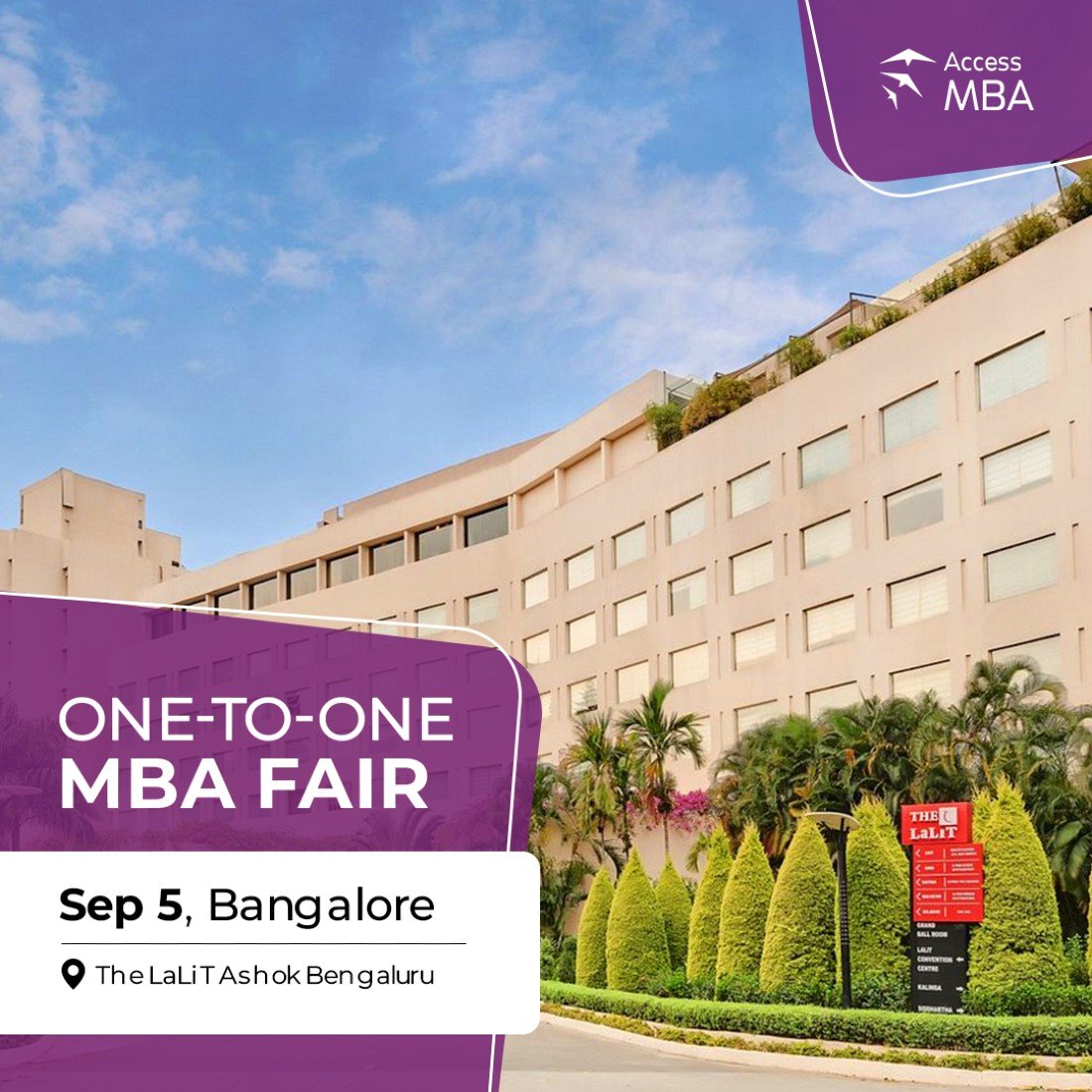 Accelerate Your Salary Growth Now at the Access MBA Fair in Bangalore ...
