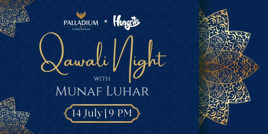 Qawali Night by Munaf Luhar at Palladium Ahmedabad , Palladium Ahmedabad, 14 July 2024 | AllEvents