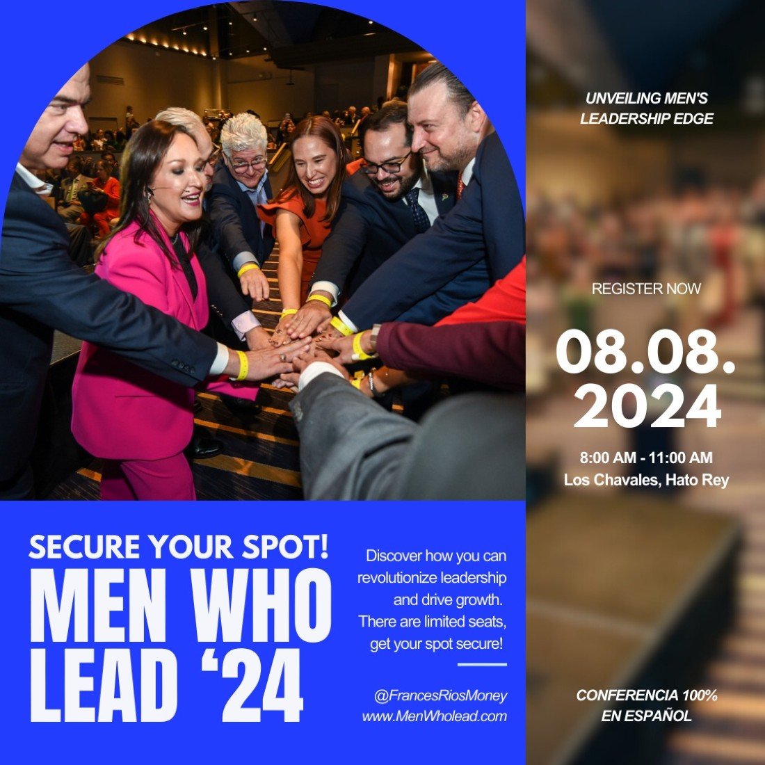 Men Who Lead Conference: Unveiling Mens Leadership Edge, Centro de ...