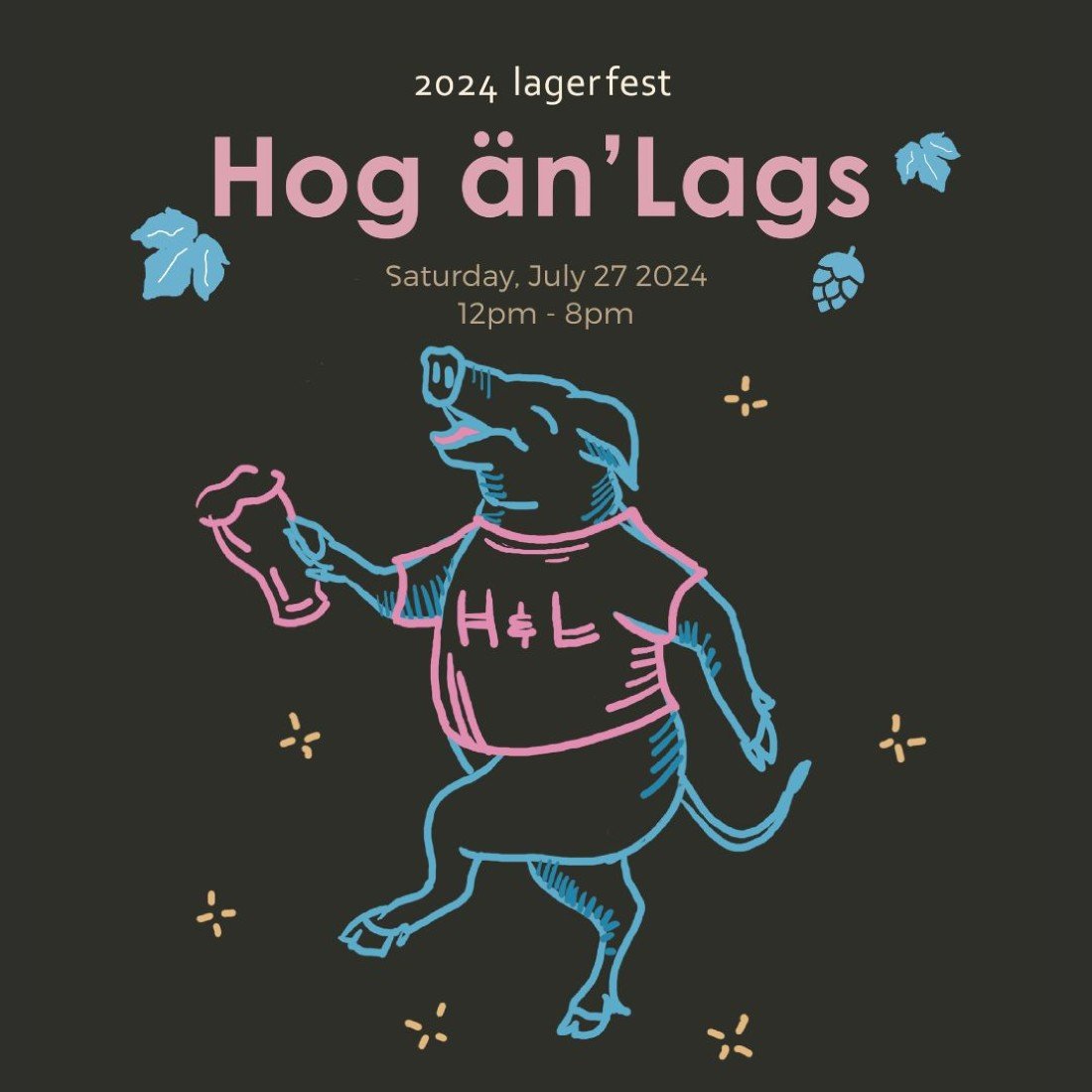 Hog än’ Lags 2024 Lagerfest, Halcyon Brewing Co., Seattle, 27 July 2024 ...