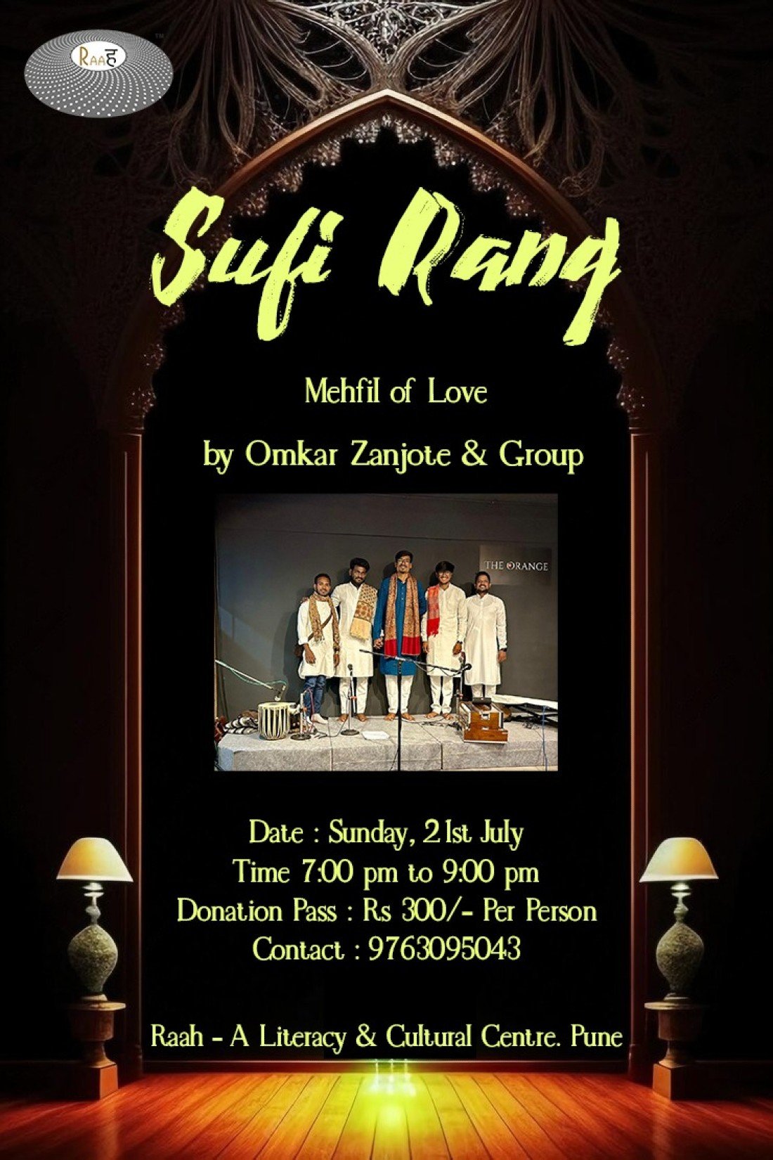 Sufi-Rang – Mehfil of Love. By Omkar Zanjote. , Raah - A Literacy ...