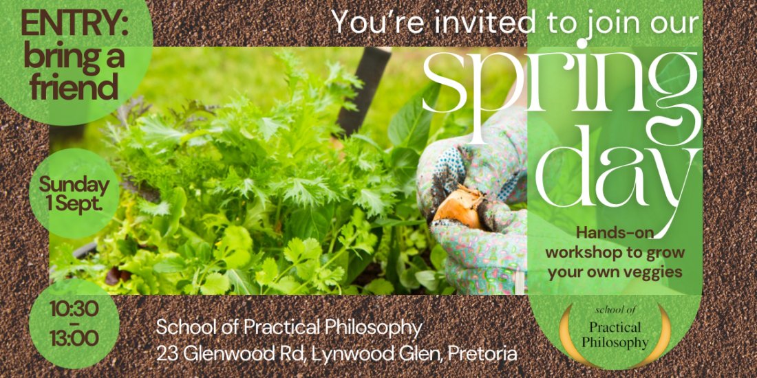 Spring Day Gardening Workshop: Grow Your Own Veggies!, School of ...