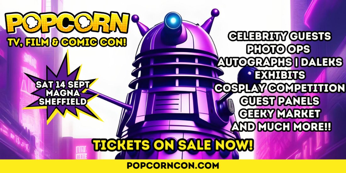 Popcorn TV, Film & Comic Con, Magna Science Adventure Centre, Sheffield ...