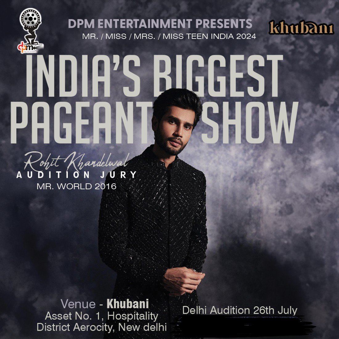 DPM Mr/Miss/Mrs & Miss TEEN India 2024 Indias Biggest Pageant Show ...