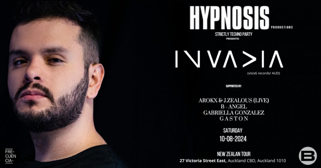 ? HYPNOSIS presents: Strictly Techno Party feat. INVADIA ?, Il Brutto ...