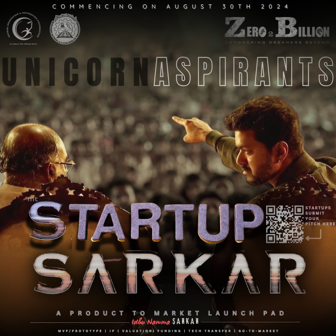 STARTUP SARKAR 2024, Mohamed Sathak A.J. College of Engineering, Chennai, 30 August 2024 | AllEvents