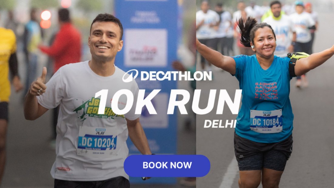 Decathlon 10K Run Delhi 2024, Jawaharlal Nehru Stadium, New Delhi, 22 ...