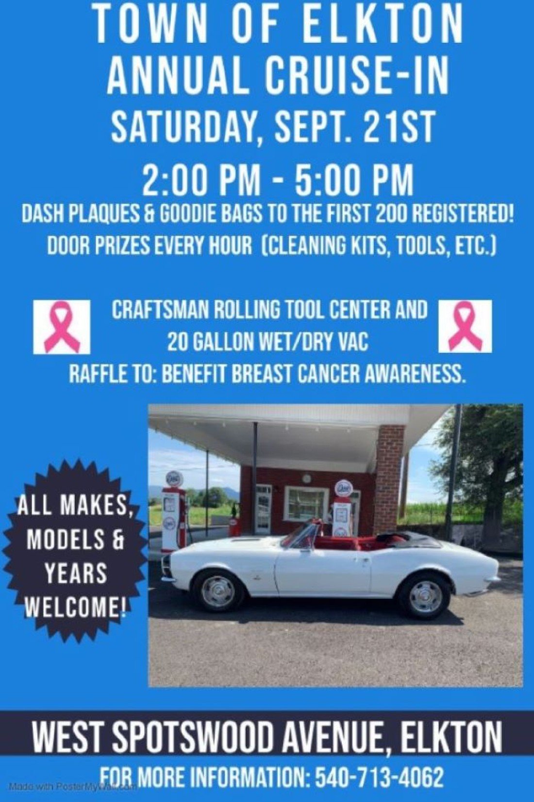 Town of Elkton Annual Cruise-in and Touch-a-Truck, Elkton Town Hall ...