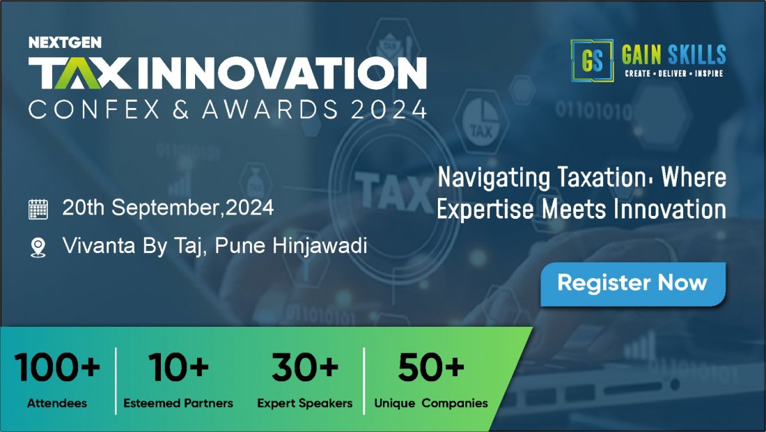 Nxtgen Tax Innovation Confex & Awards 2024, Vivanta Pune, Hinjawadi ...