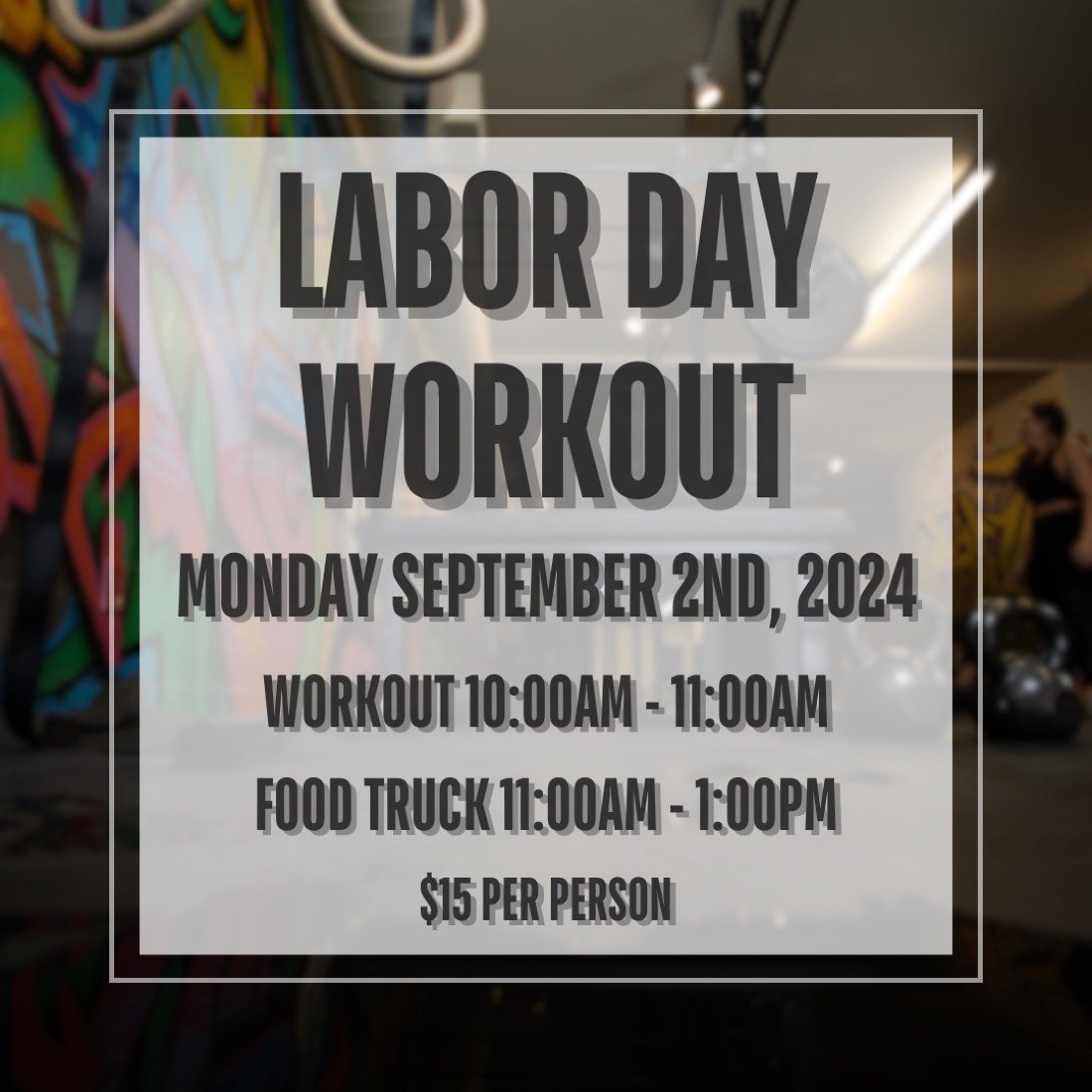 Labor Day Workout & BBQ, NEXUS Community Fitness & Performance Training ...