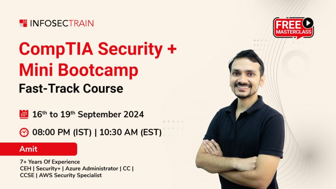 Free Masterclass on CompTIA Security+ Mini Bootcamp: Fast-Track Course ...
