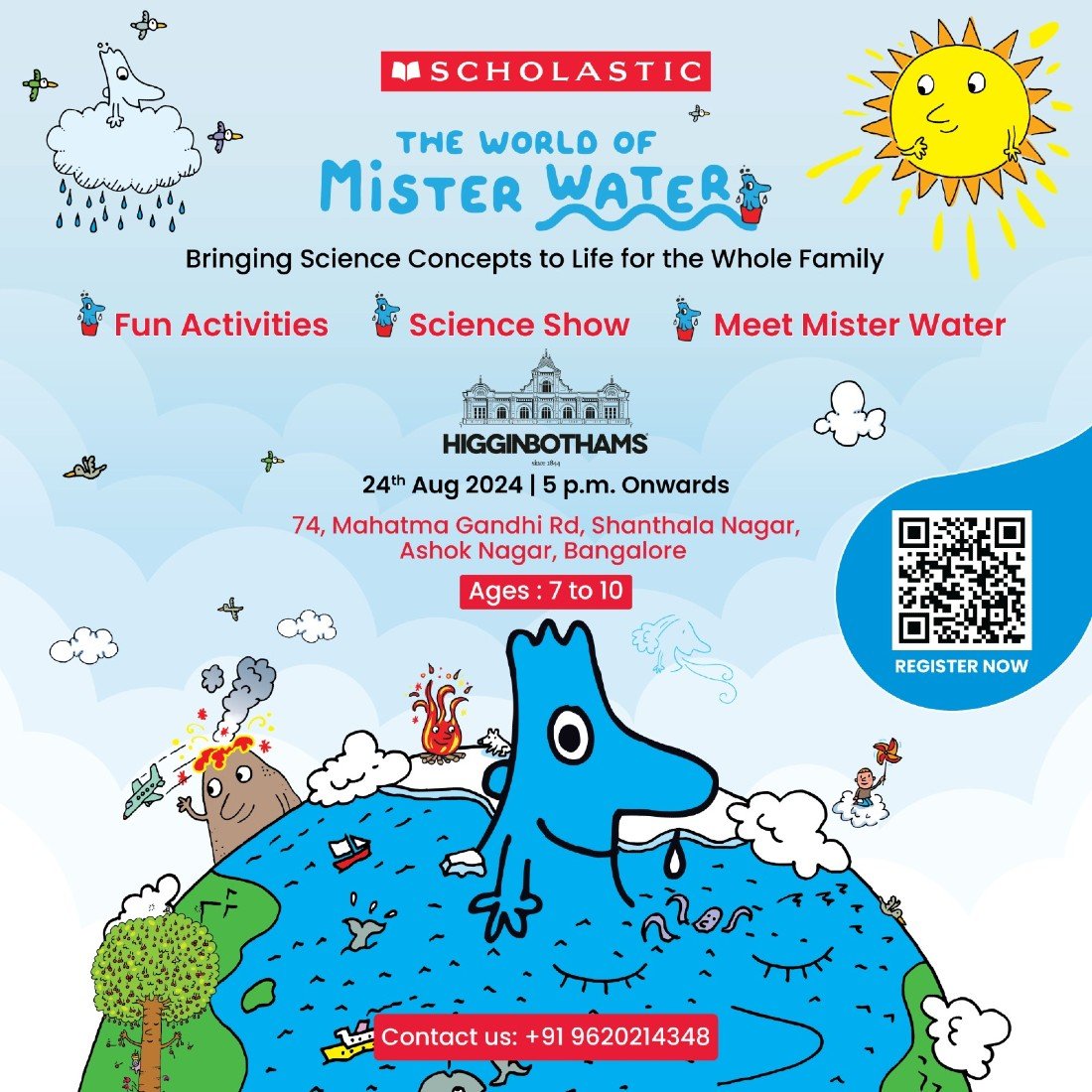 The world of mister water, Higginbothams, Bangalore, 24 August 2024 ...