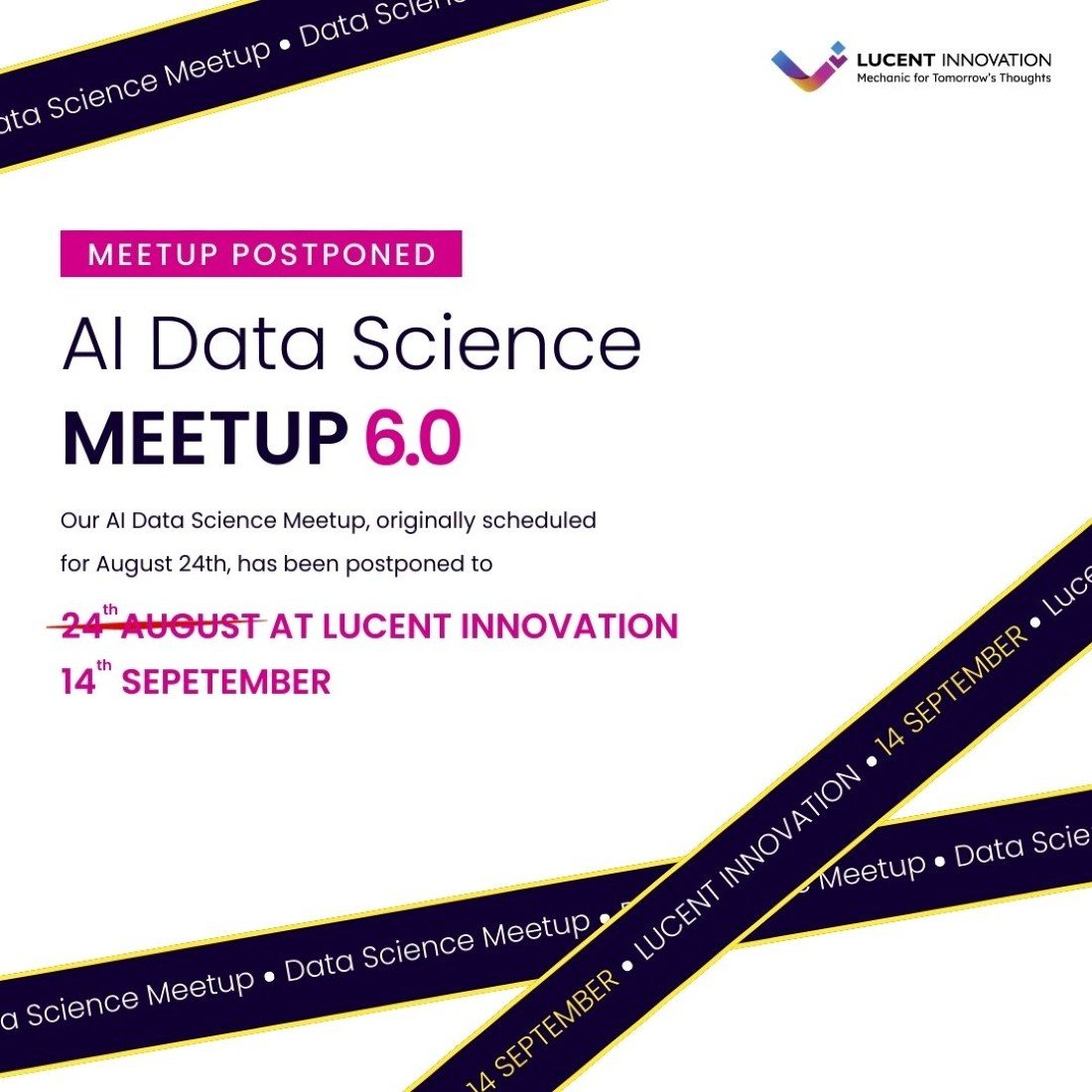 Data Science Meetup 6.0, Lucent Innovation - Data Science Consulting, Ahmedabad, 14 September ...