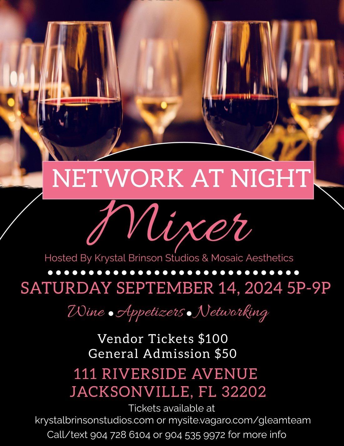Network At Night, 111 Riverside Ave, Jacksonville, 14 September 2024 ...