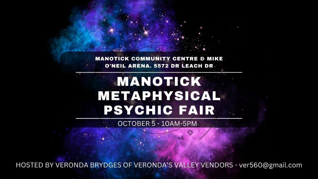 Manotick Metaphysical Psychic Fair, Manotick Community Centre & Mike O ...