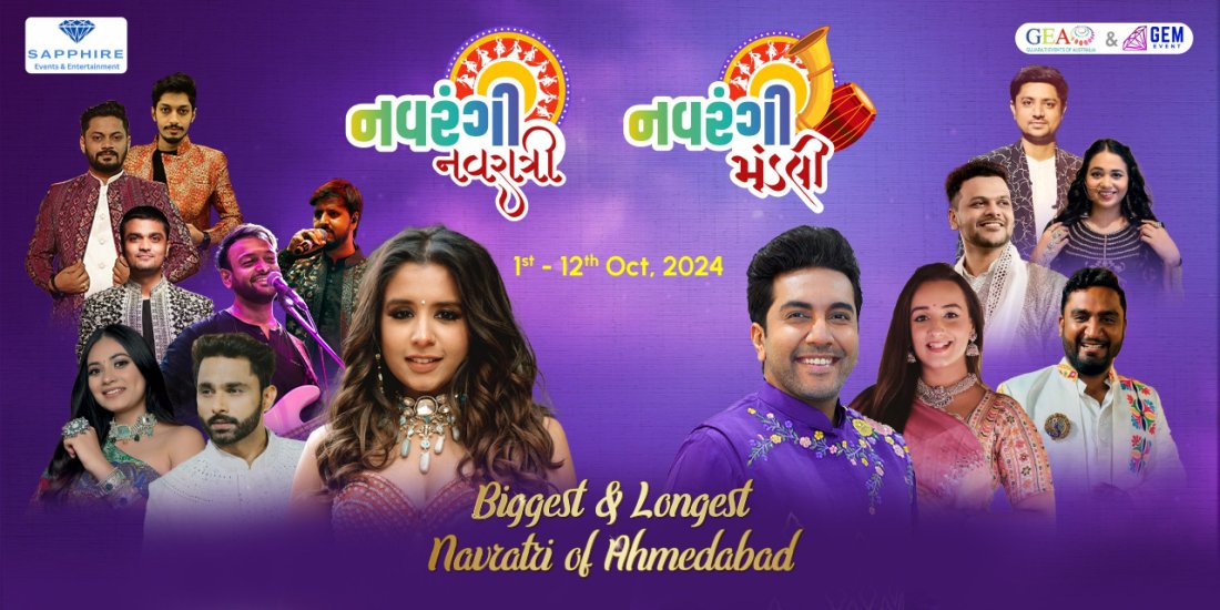 Navrangi Navratri 2024, Tathastu Party Plot, Ahmedabad | AllEvents