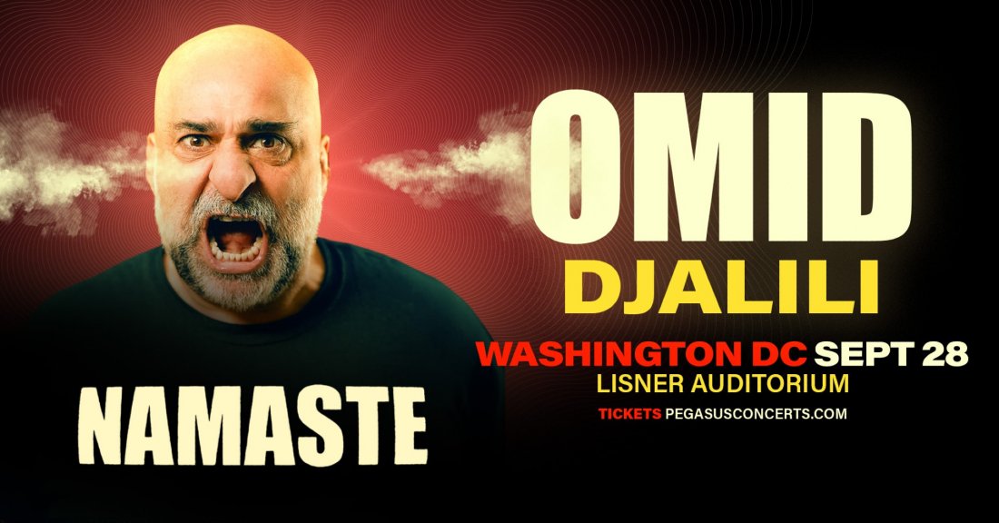 Omid Djalili Presents: Namaste Live in Washington D.C., Lisner ...