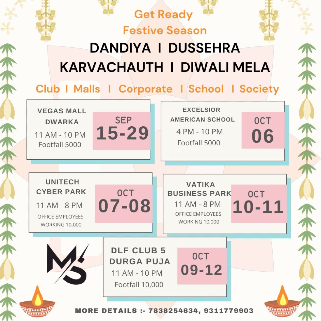 Dandiya I Dussehra KarvaChauth I Diwali Mela in gurgaon, Gurugram ...