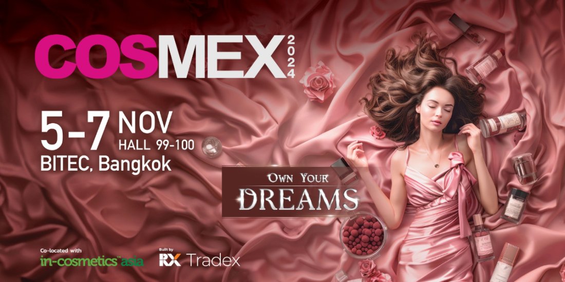 COSMEX 2024 (Thailand), Bangkok International Trade & Exhibition Centre ...