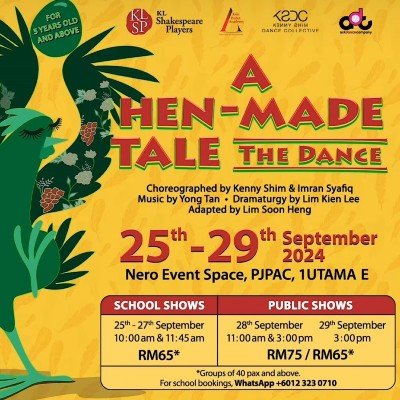 A Hen-Made Tale The Dance - A super fun show made just for kids ...