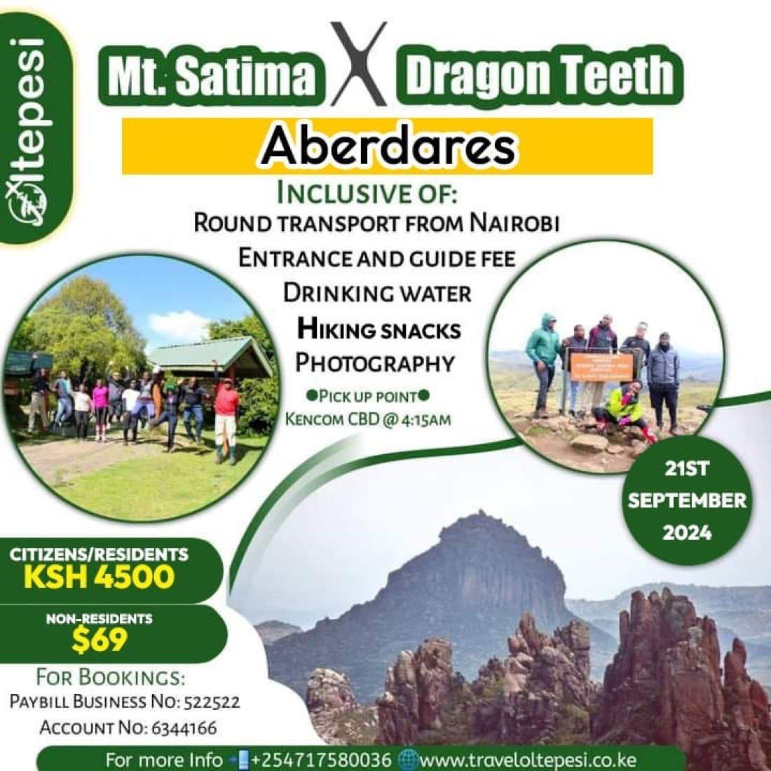 21st September 2024 @4500, KENCOM OPPOSITE INT HOUSE,