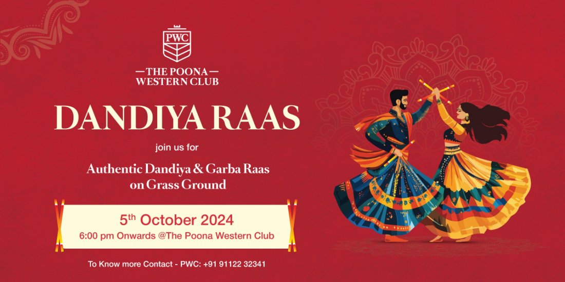 PWC Dandiya Raas- Navratri, The Poona Western Club, Pune, 5 October ...
