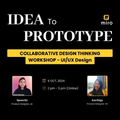 Idea to Prototype - COLLABORATIVE DESIGN THINKING WORKSHOP - UI/UX ...