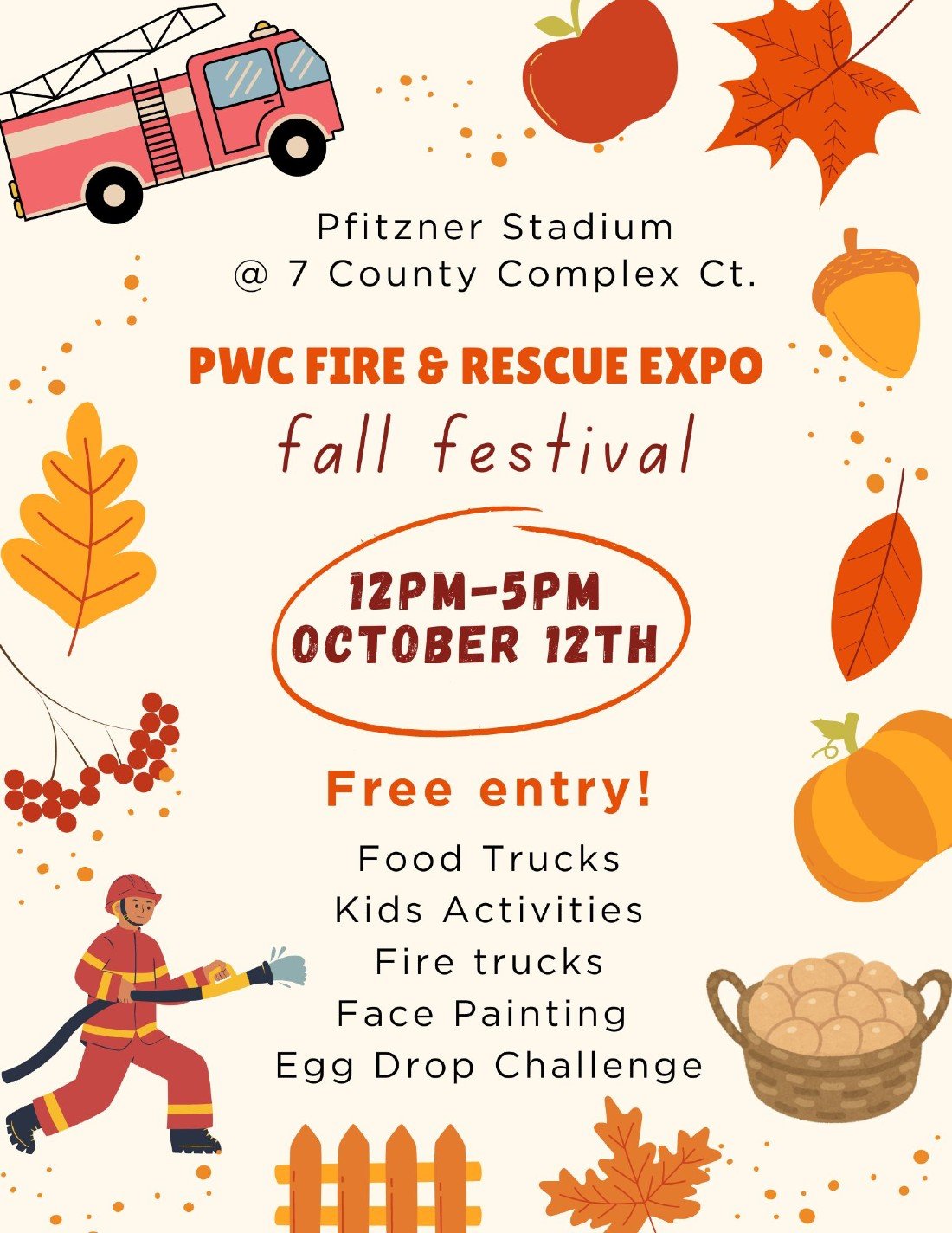 Prince William County Fire & Rescue Systems Fall Festival Expo, PWC ...