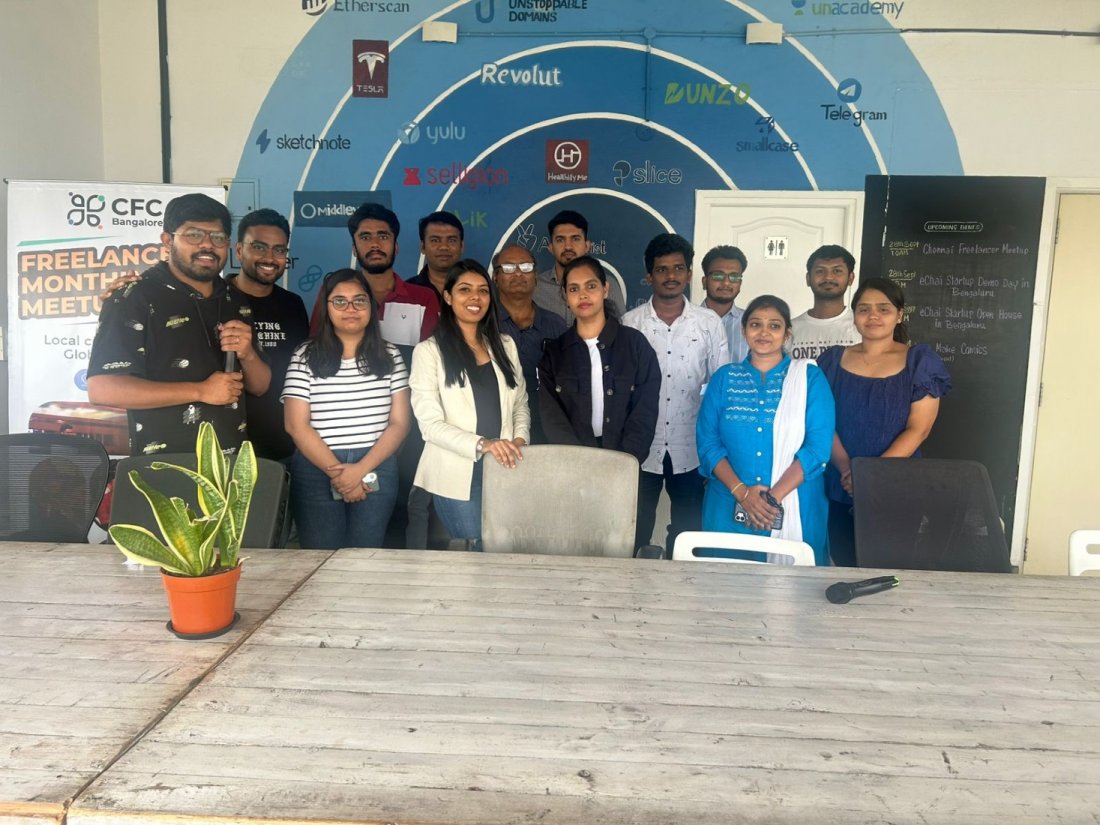 CFC Bangalore Freelancers Monthly Meetup October 2024, Incresco Technology Solutions Private ...