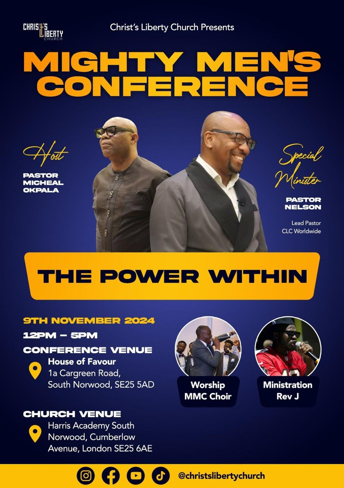 Mighty Mens Conference 2024 - The Power Within, House of Favour ...