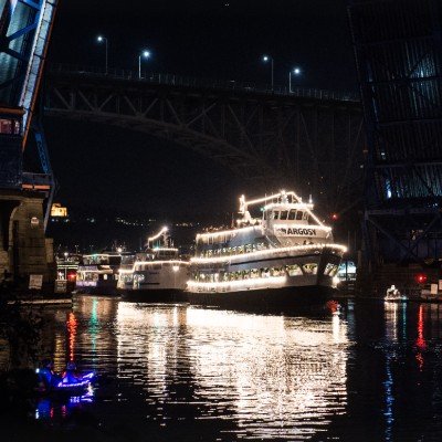Argosy Christmas Ship™ Parade of Boats Onshore Community Viewing Party ...