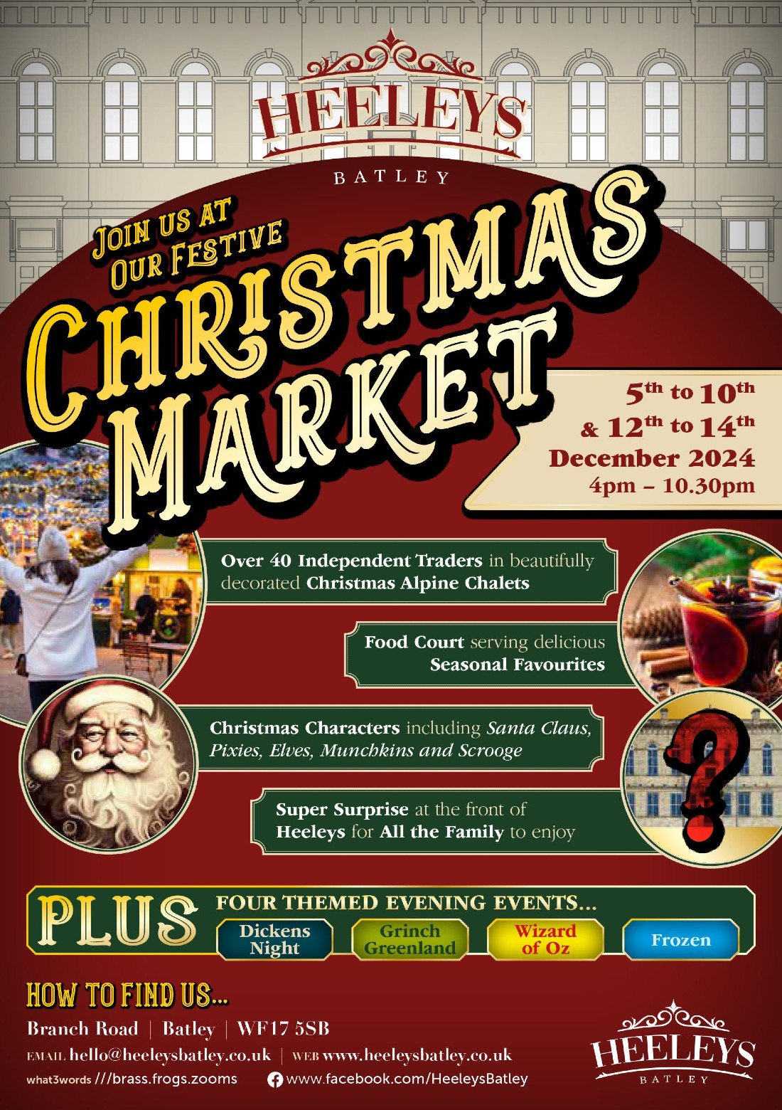 Heeleys Christmas Market, Heeleys Batley | AllEvents